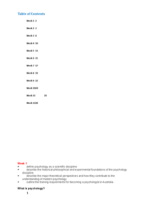 Assignment 2 Reflective Assignment - PSY10007 – Brain and behaviour. ASSIGNMENT 2: Reflective ...