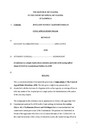 Eccmis User Manual For the Advocates and Litigants - 0 o Procedural ...