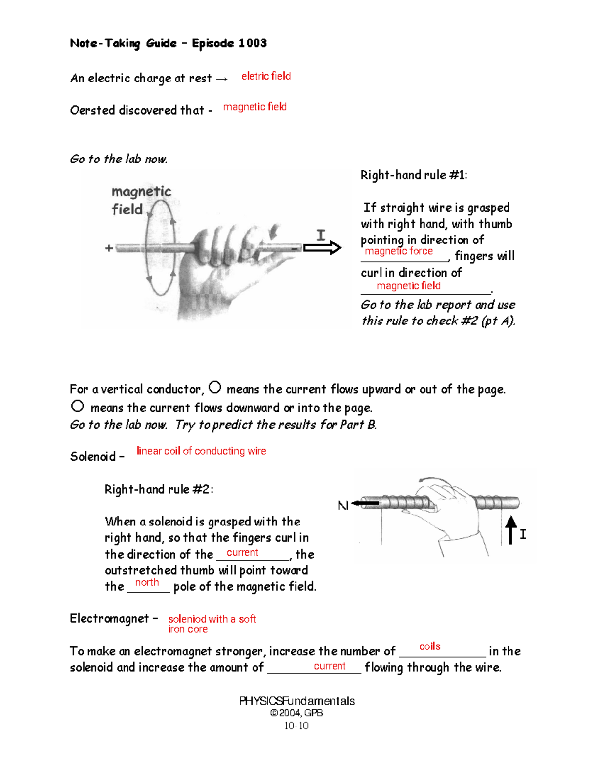 Kami Export - note ep1003 - Note-Taking Guide – Episode 1003 PHYSICSFundamentals © 2004, GPB 10 ...