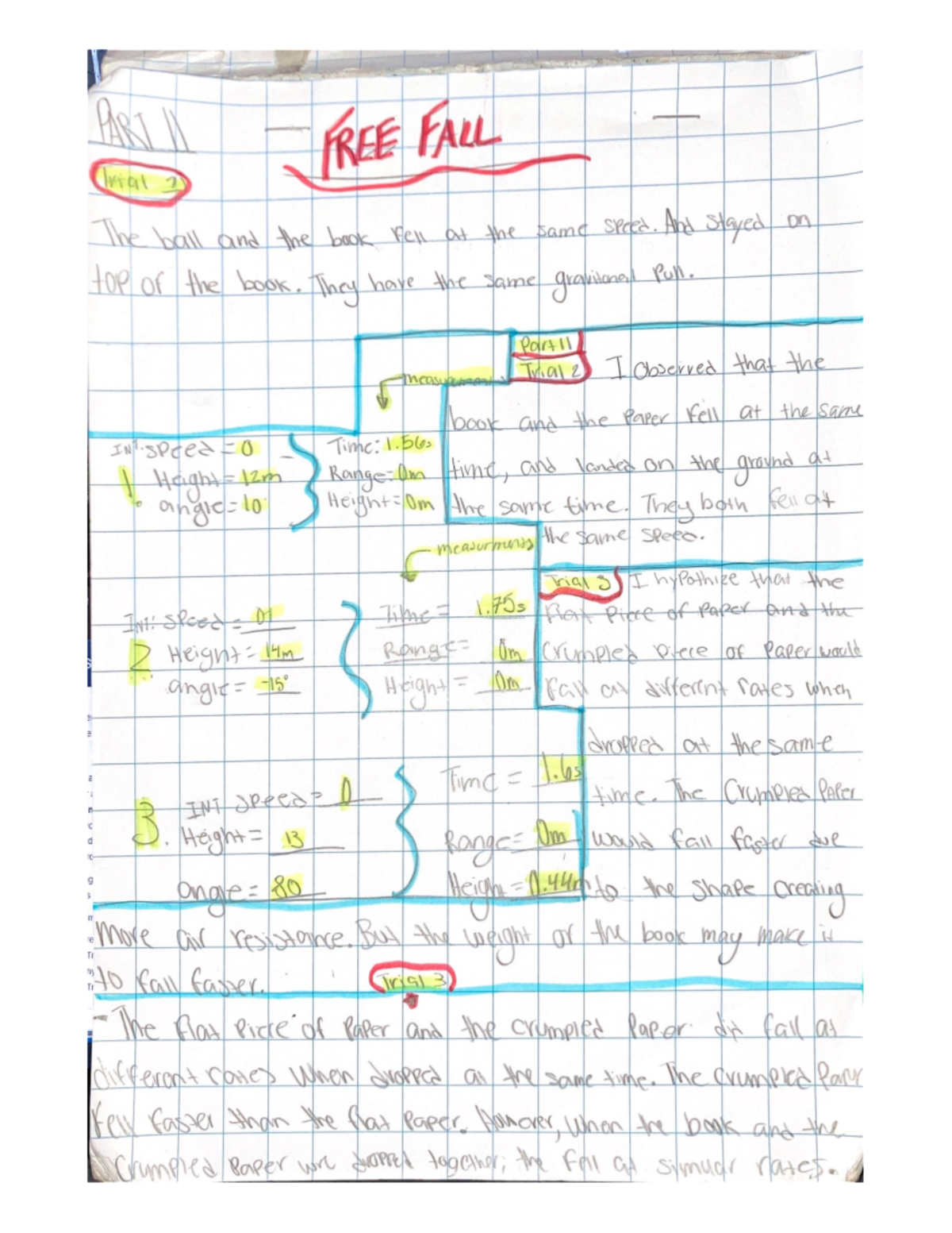 Free fall motion - Kaka - Studocu