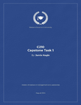 C210 - WGU - Management and Leadership Capstone - Studocu