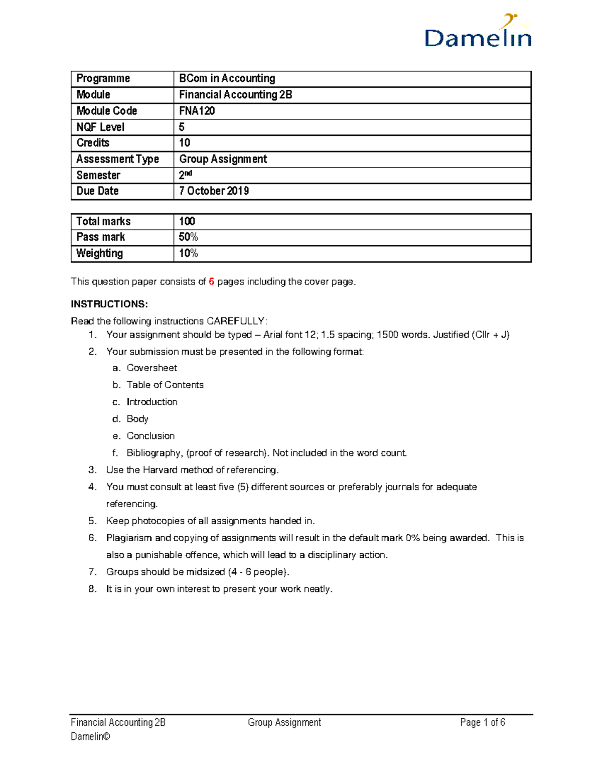 Group work - Warning: TT: undefined function: 32 Financial Accounting ...
