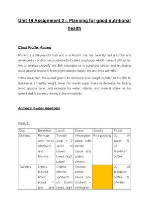 Unit 19 Assignment 2 - Unit 19 Assignment 2: In this report I will produce professionally ...