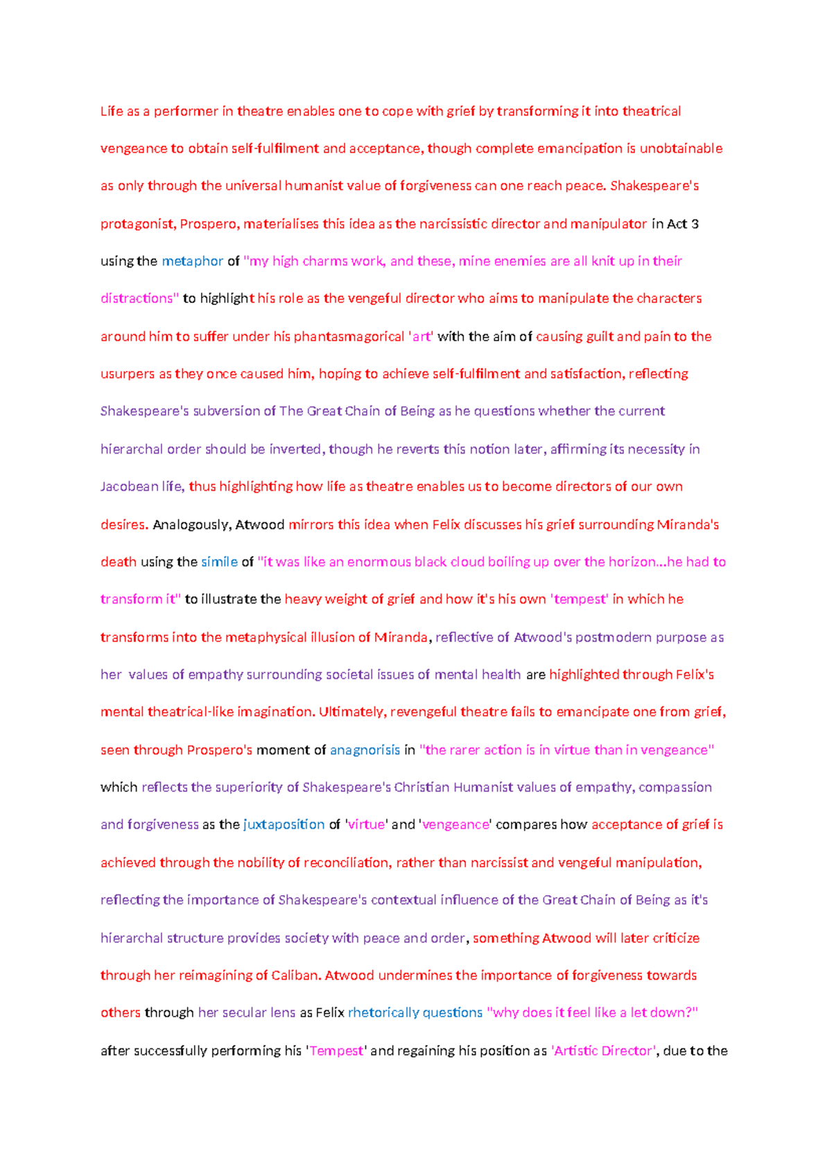 Transformative power of theatre - Life as a performer in theatre ...