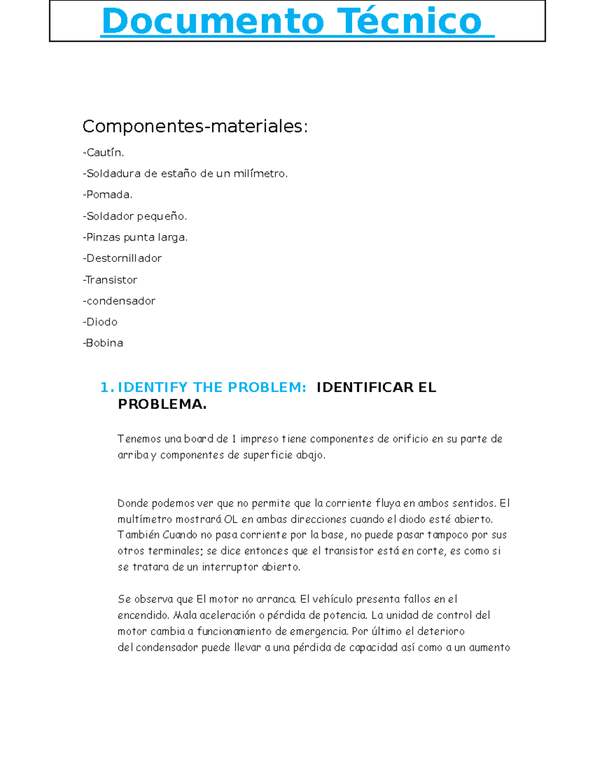 Documento Técnico Board - Documento Técnico Componentes-materiales ...