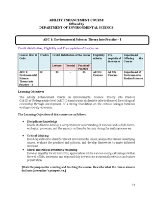 Unit 2 ecosystem-1-37 - This is notes of ecosystem - Unit 2- Ecosystem ...