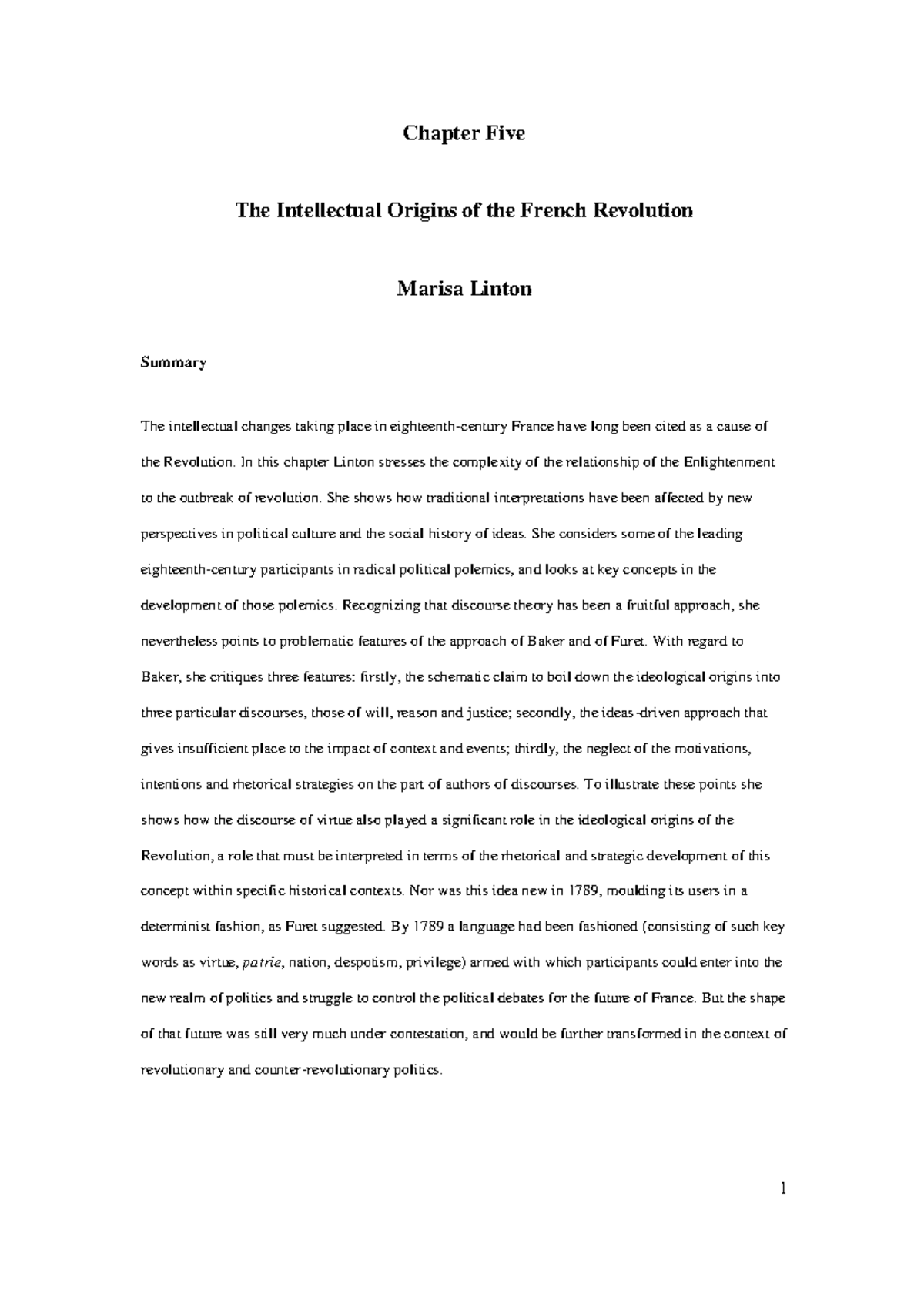 Peter Campbell-The Intellectual Origins of the French R - Chapter Five ...