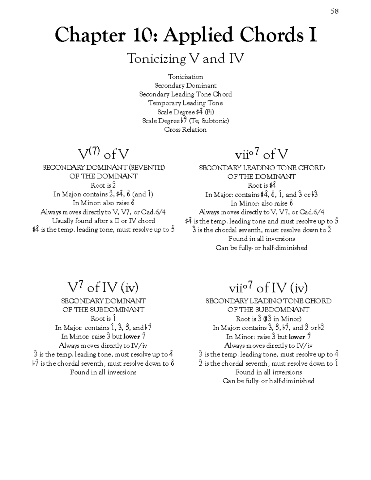 10+Applied+Chords+I - helps understand the theory - 58 Chapter 10 ...