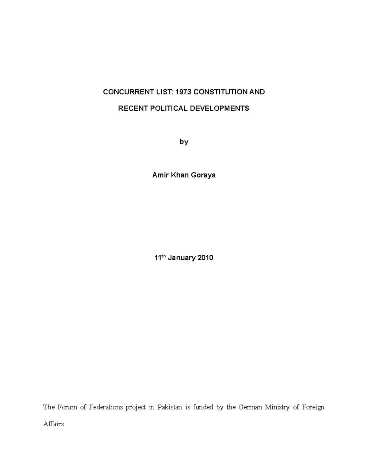 Constitutions concurrency current events - CONCURRENT LIST: 1973 ...