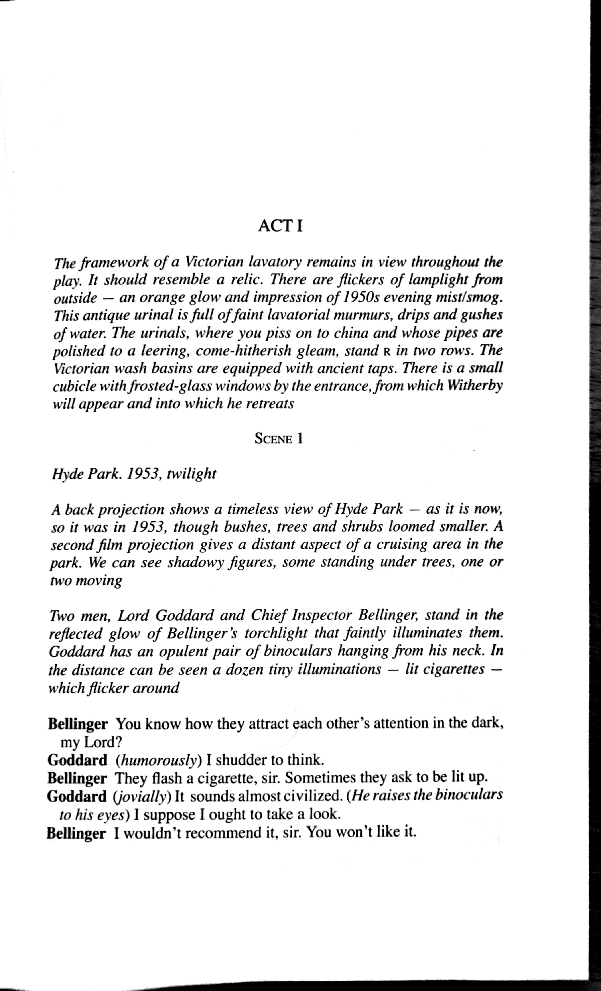 Plague Over England Play Extract - Studocu