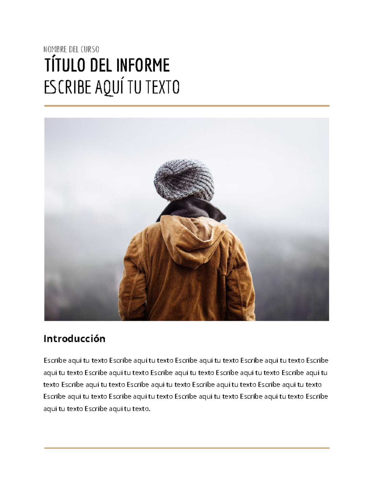 Informe - fvcx - NOMBRE DEL CURSO TÍTULO DEL INFORME CRIBE AQUÍ TU ...