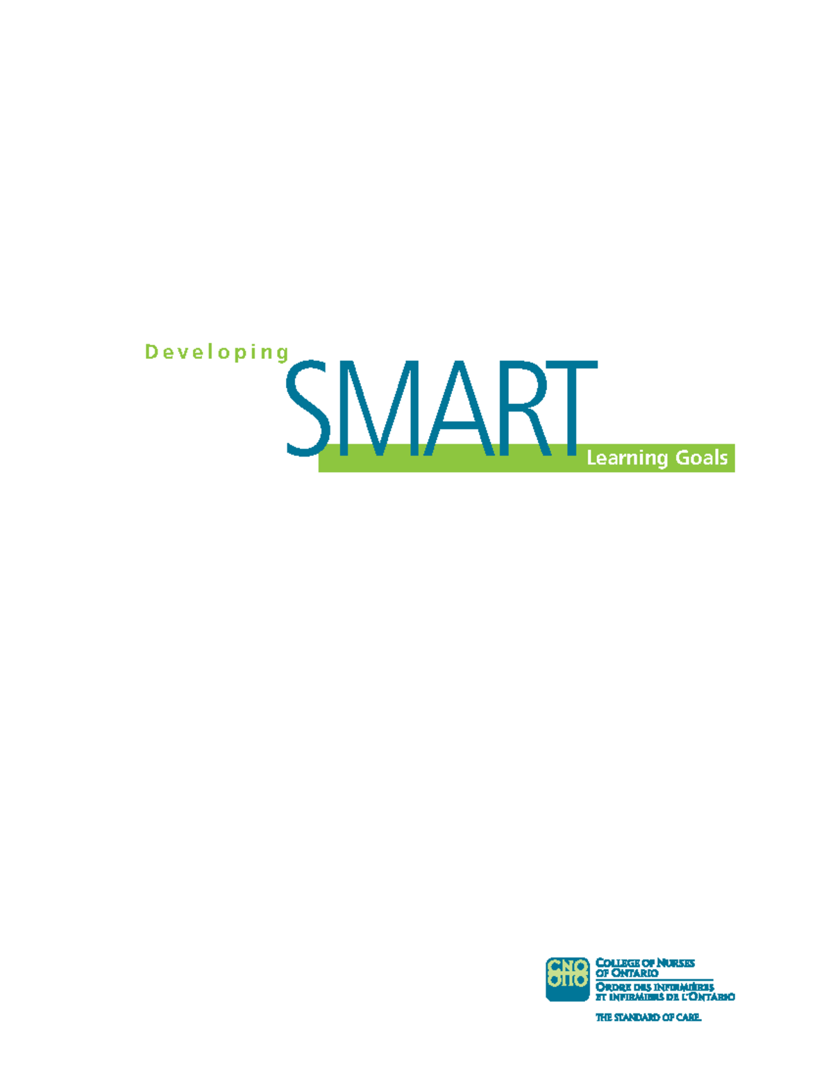 Developing Smart Learning Goals(for clinical decision) - SMART D e v e ...