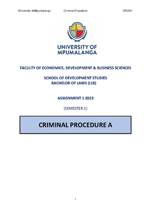 Criminal Procedure Handbook - (Chapter 1 A basic introduction to ...