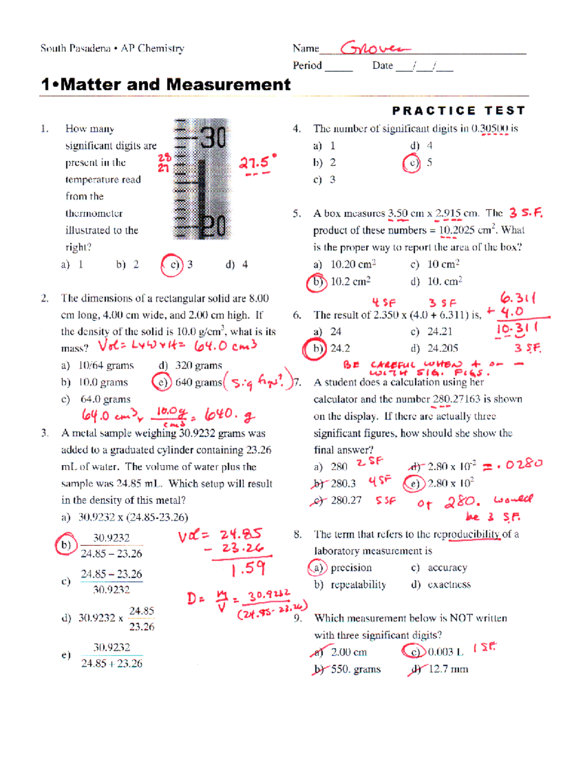 Apch01 practest 07 ans - Studocu