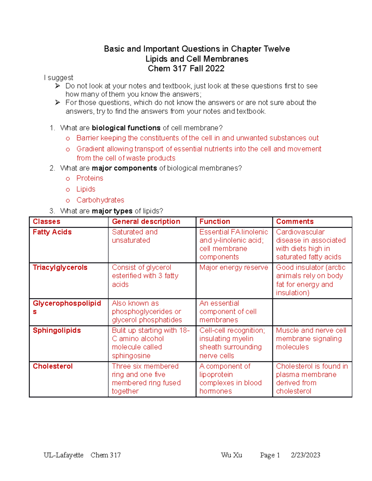 Study Guide Ch12 - Basic and Important Questions in Chapter Twelve ...