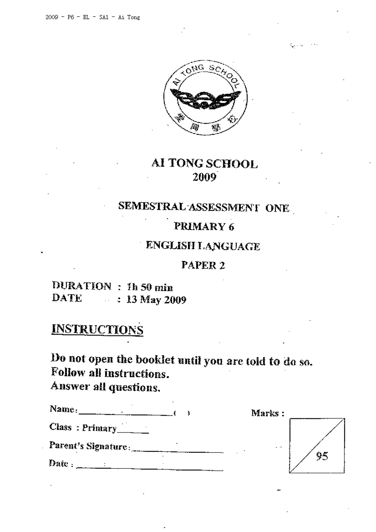 211124 Y7 English Worksheet 6 (With Answer) - Studocu