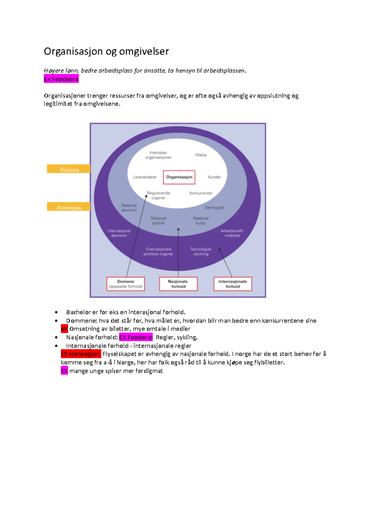 Organisasjon og omgivelser - Organisasjon og omgivelser Høyere lønn, bedre arbeidsplass for ...