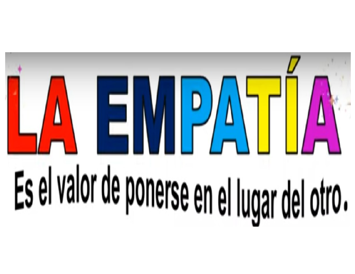 Letras imprimir la empatia - Biology SL - EMP D PATI Es el valor de ...
