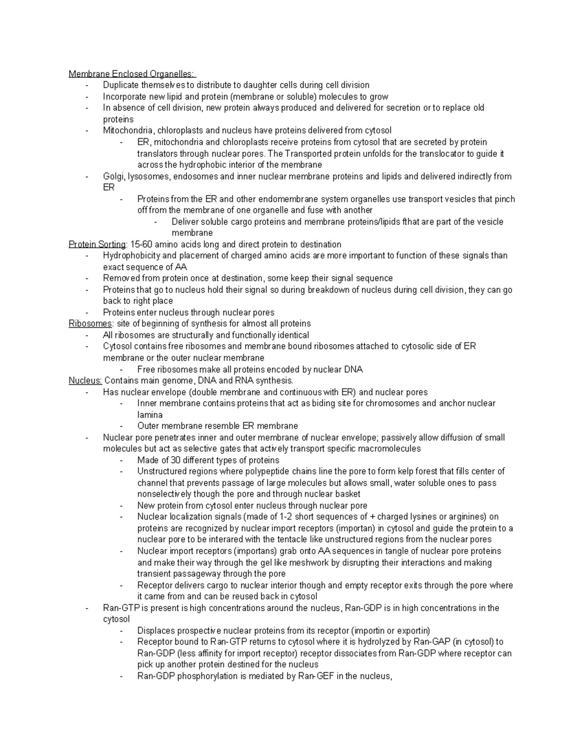 Chap 15 study guide - Summary Essential Cell Biology - Membrane ...