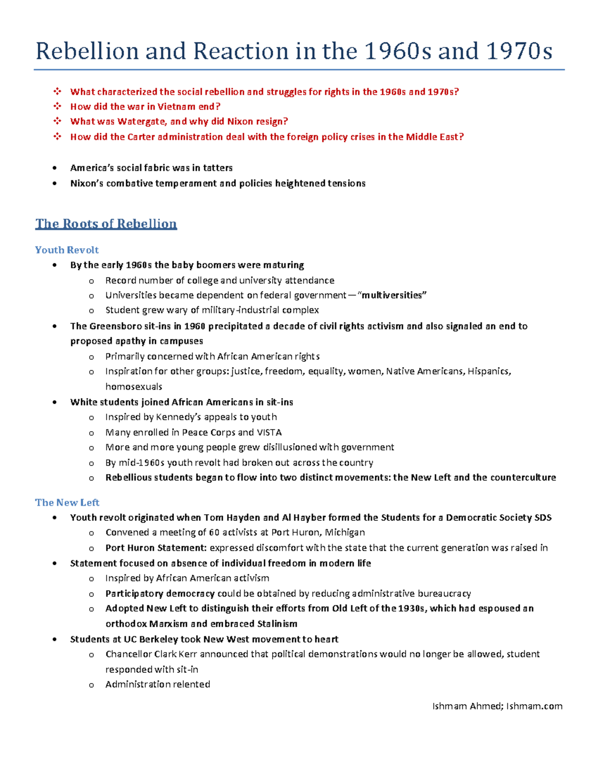 Chapter 35 - An outline examining the rebellious behavior that arose in ...