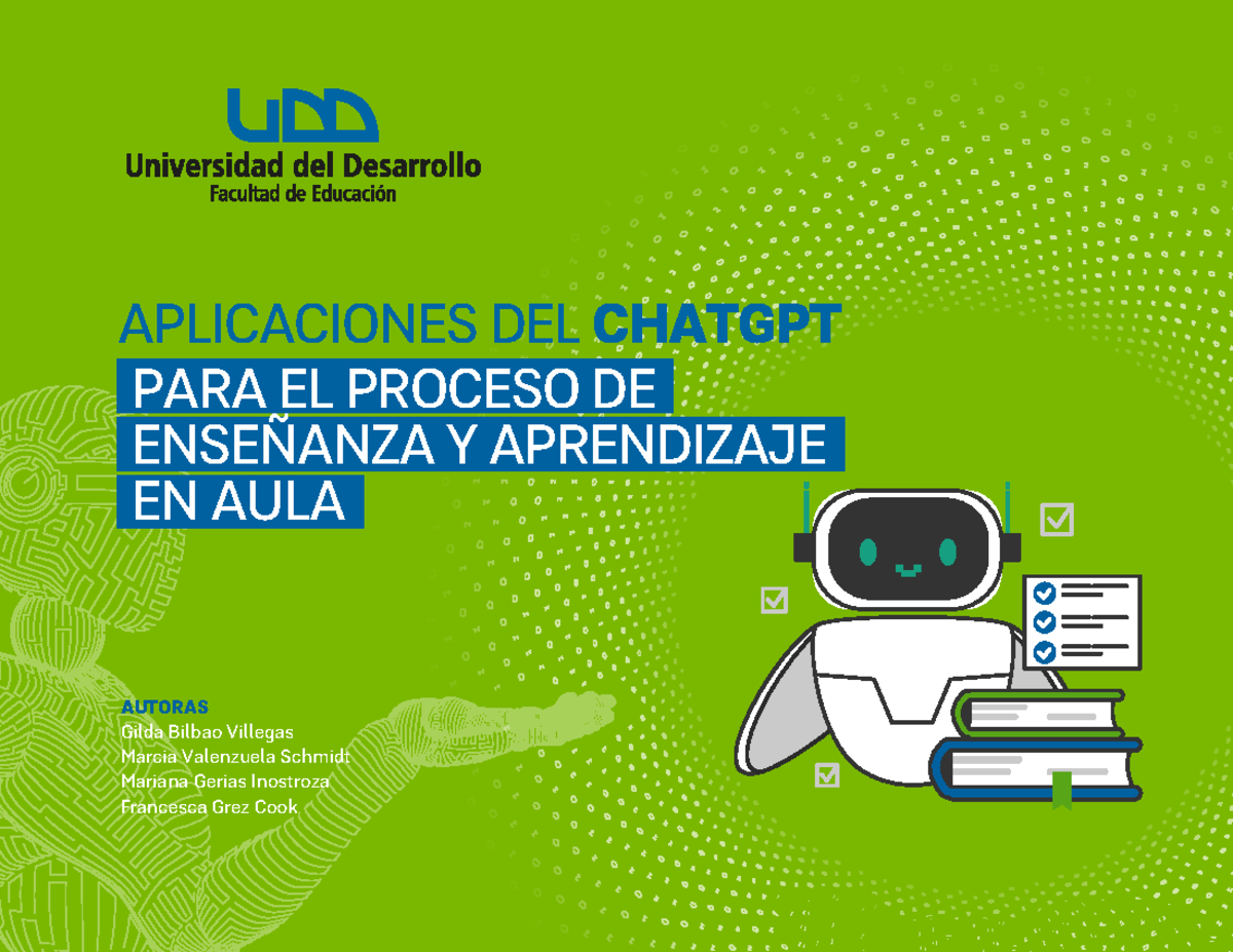 Manual-chatgpt educación - PARA EL PROCESO DE ENSEÑANZA Y APRENDIZAJE ...