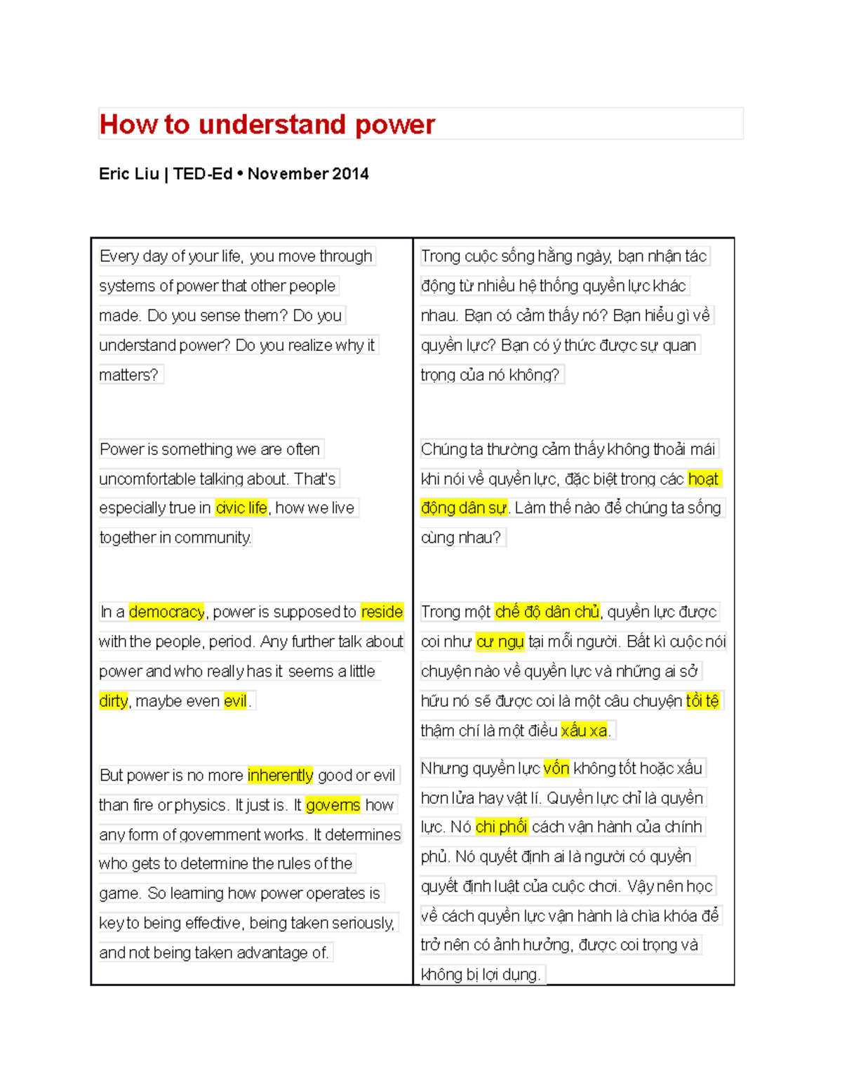 How to understand power - Do you sense them? Do you understand power ...