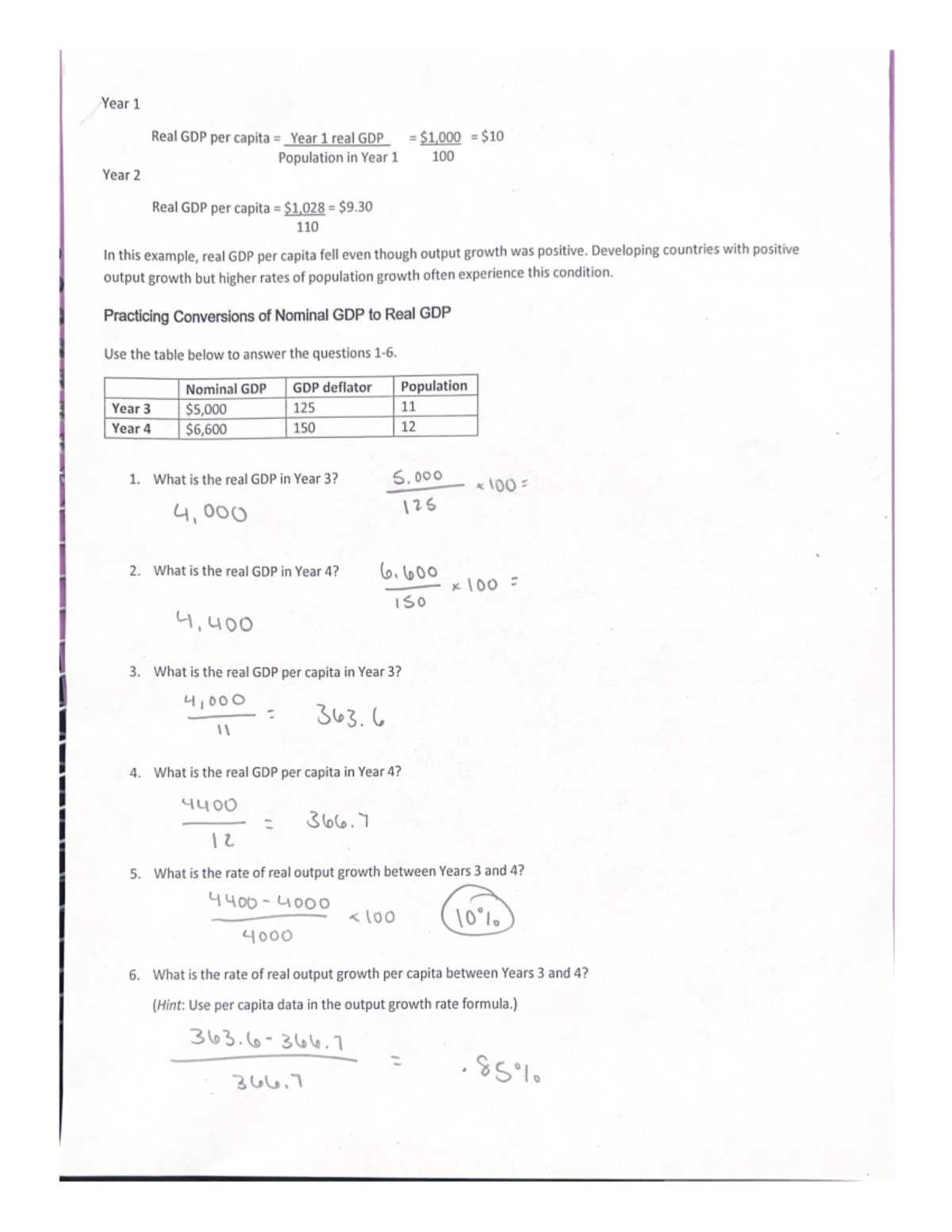 Practicing conversions - Studocu