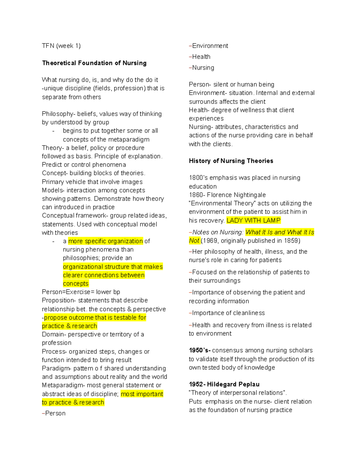 TFN Notebook - reviewer in chem & anaphy - TFN (week 1) Theoretical ...