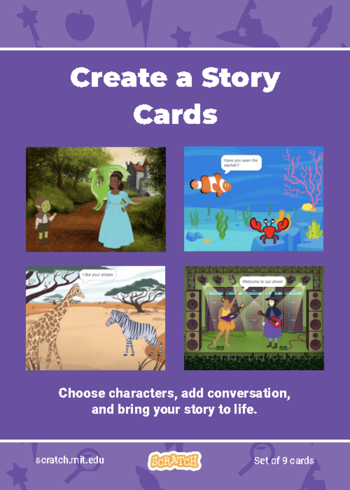 Story-cards - Choose characters, add conversation, and bring your story ...