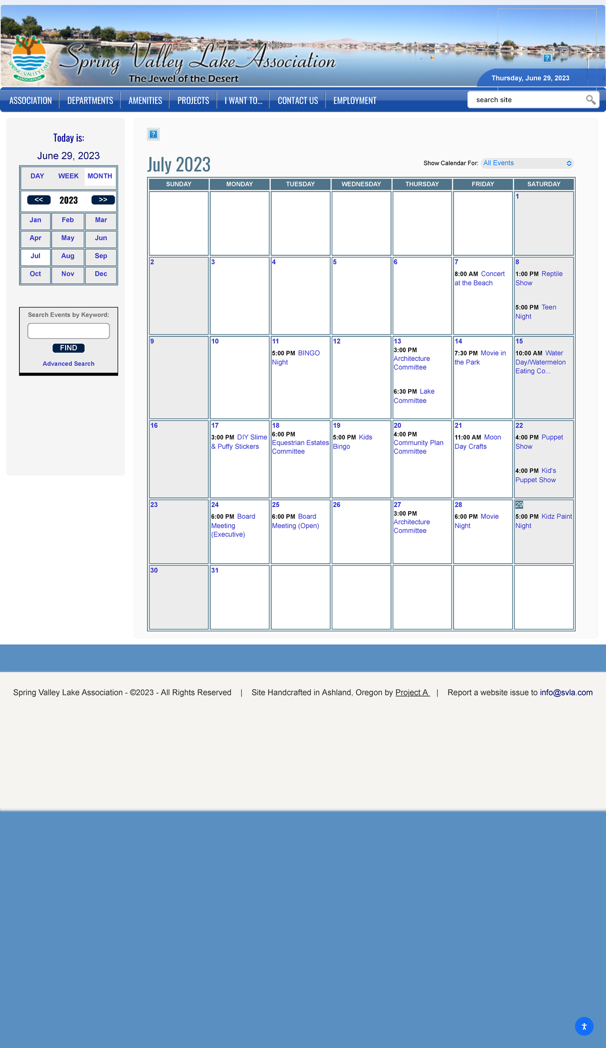 Spring Valley Lake Association - Thursday, June 29, 2023 search site ...