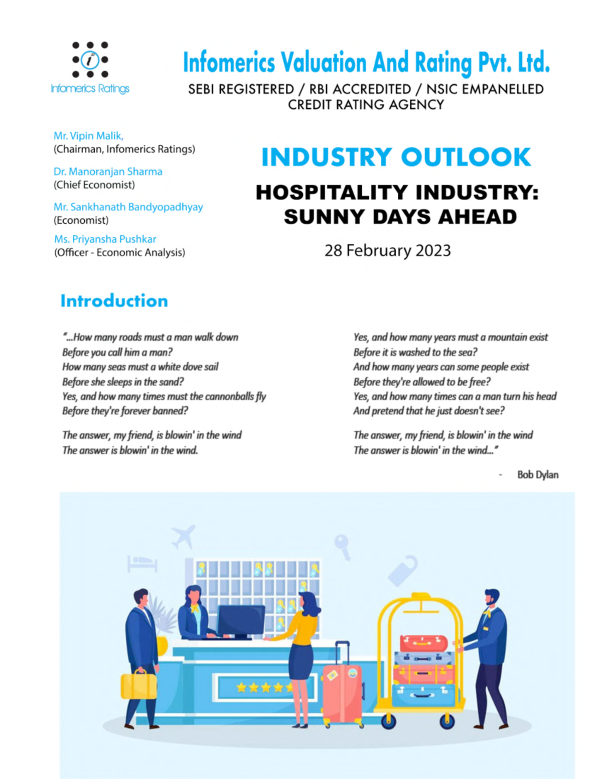 Hospitality-industry-feb23 - In common parlance, hospitality implies ...