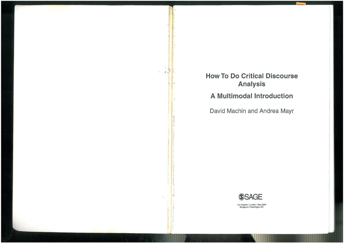 Machin and Mayr (2012 ) Ch2 - Studocu