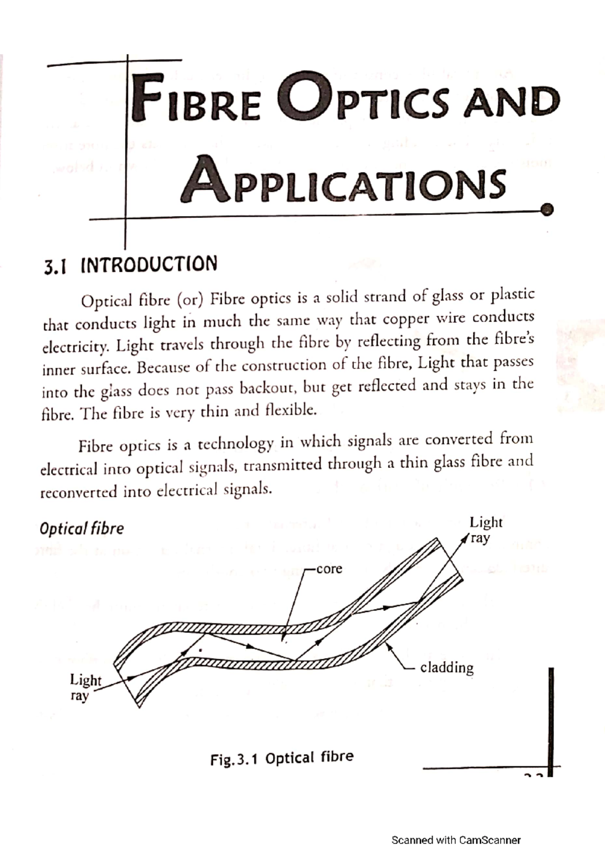 Optical fiber - Engineering Physics - Studocu