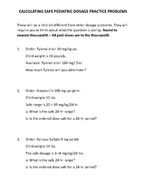 Temperature Conversion Problems - PRACTICE PROBLEMS FOR TEMPERATURE ...