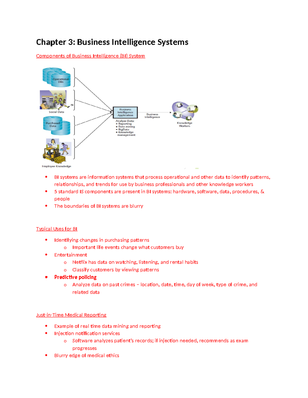 Chapter 3 - Lough - Chapter 3: Business Intelligence Systems Components ...