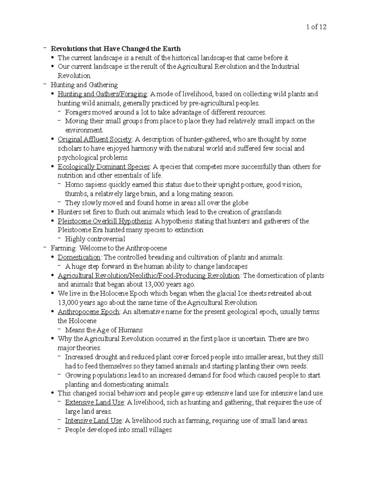Chapter 3 Book Notes - Summary Fundamentals of World Regional Geography ...