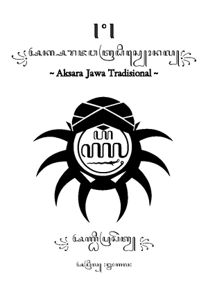 Bayu (2019 ) tabel dan panduan singkat tipografi aksara jawa - Tata ...