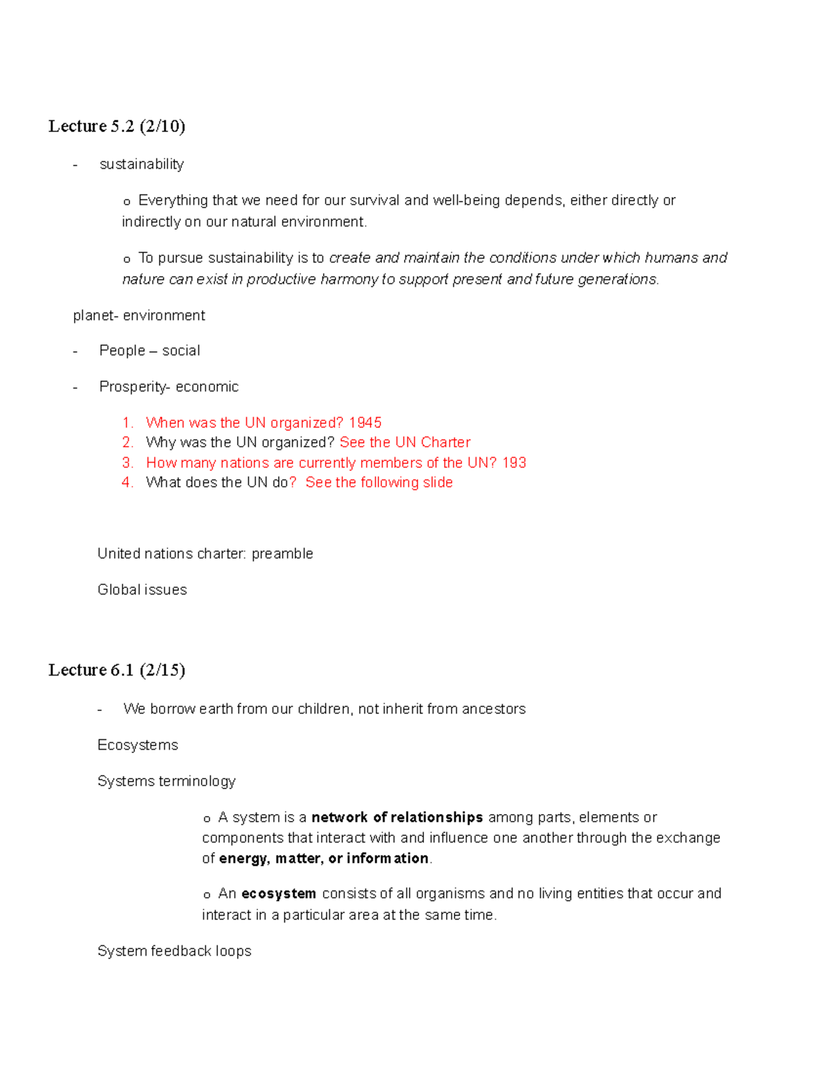 Env 101 Unit 2 Notes Pt1 Florian Dotti Env101 Green House Effect