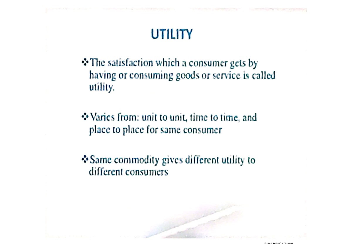 Utility and indifference curve - Engineering Economics - Studocu