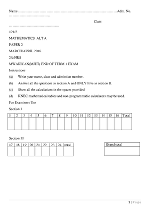 2017 Linear Algebra 2 - use by the learner - Linear Algebra 2 ...