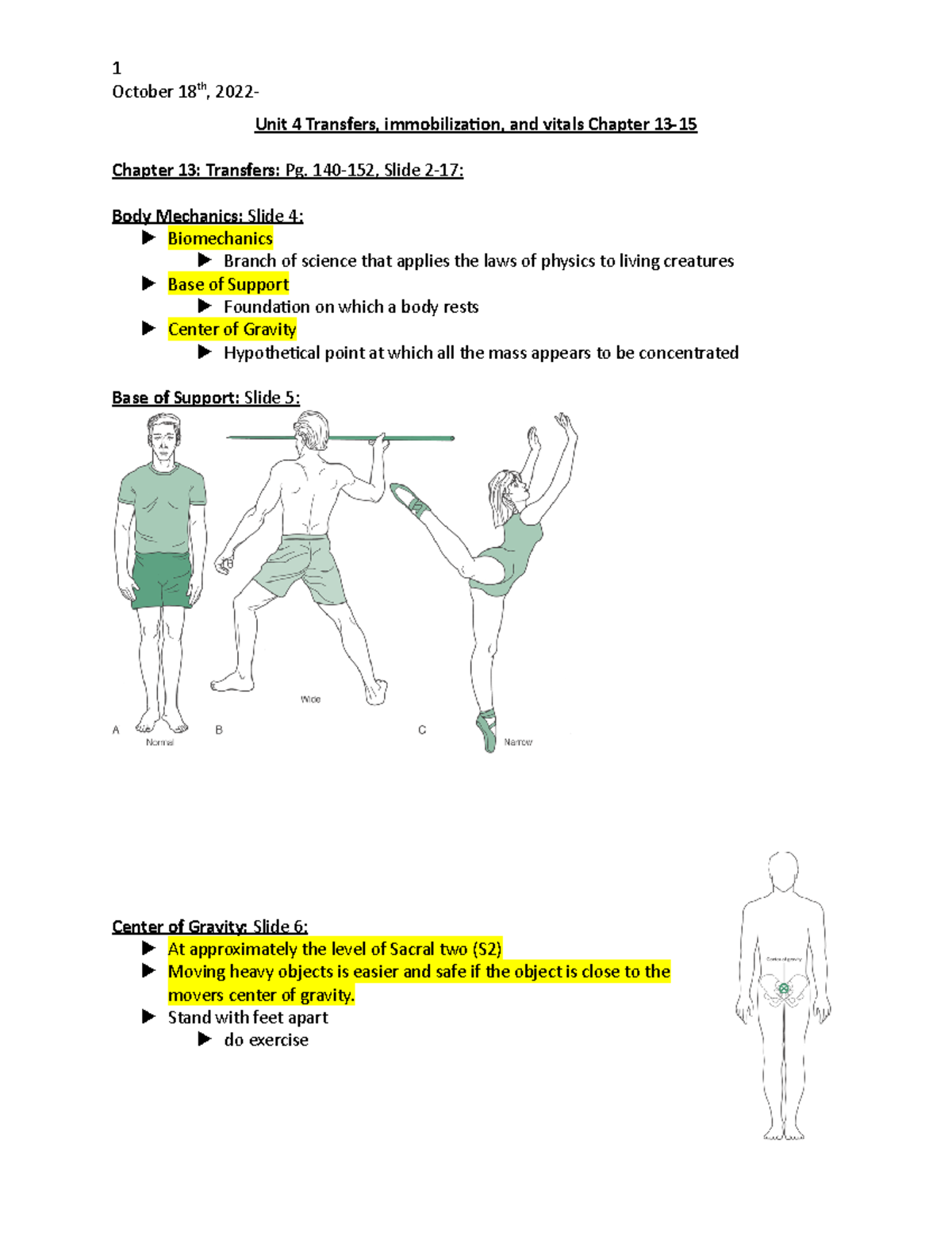 Unit 4 Transfers Ppt notes - October 18th, 2022- Unit 4 Transfers ...