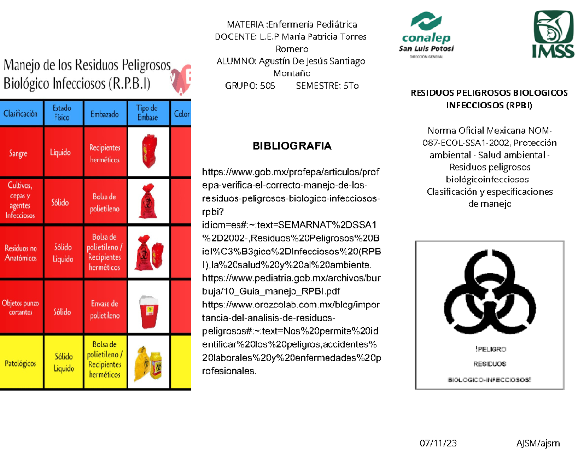 RPBI folleto informativo - gob/profepa/articulos/prof epa-verifica-el ...