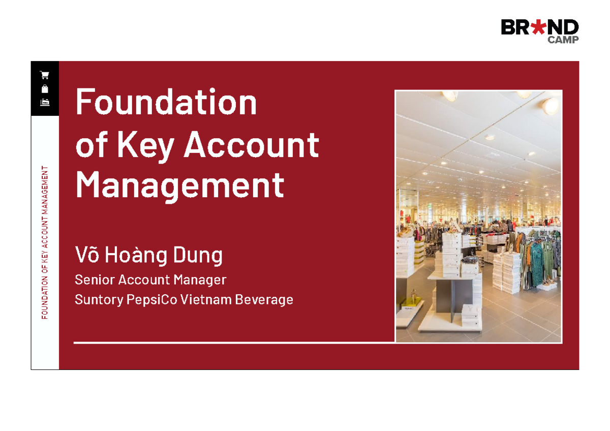 FKA Handout - aaaaaaaaa - Võ Hoàng Dung Senior Account Manager Suntory ...