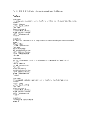CH02 TB-final - File: 1 7 e_GNB_CH02_TB, Chapter 2, Job-Order Costing: Calculating Unit Product ...