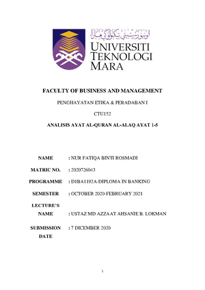 Sample Formula MAT112 - NOTE - &21),'(17,$/ $33(1',; &' 6$03/( 0$7 /,67 2) )2508/$ - Studocu