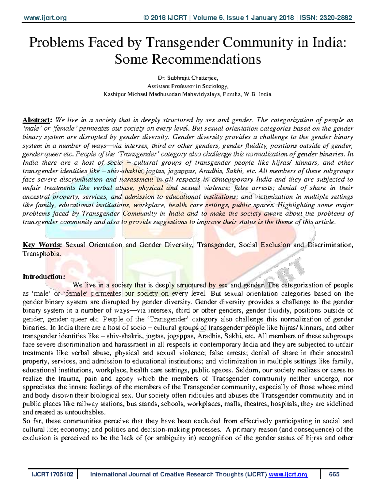 Transgender 240831 110505 - Problems Faced by Transgender Community in ...