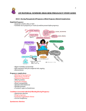 Study Guide ATI maternity - ATI MATERNITY STUDY GUIDE 2021/2022(LATEST ...