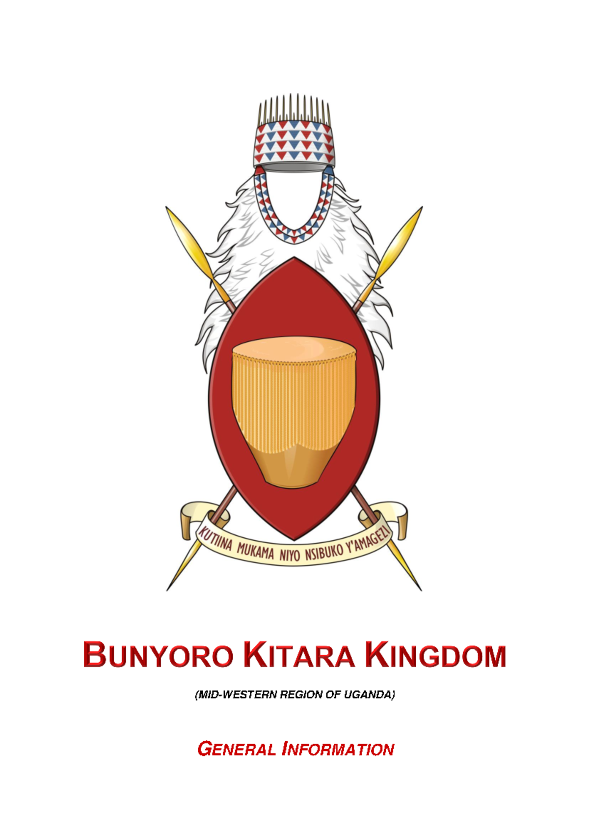 Bunyoro+Kitara+Kingdom$2C+General+Information - (MID-WESTERN REGION OF ...