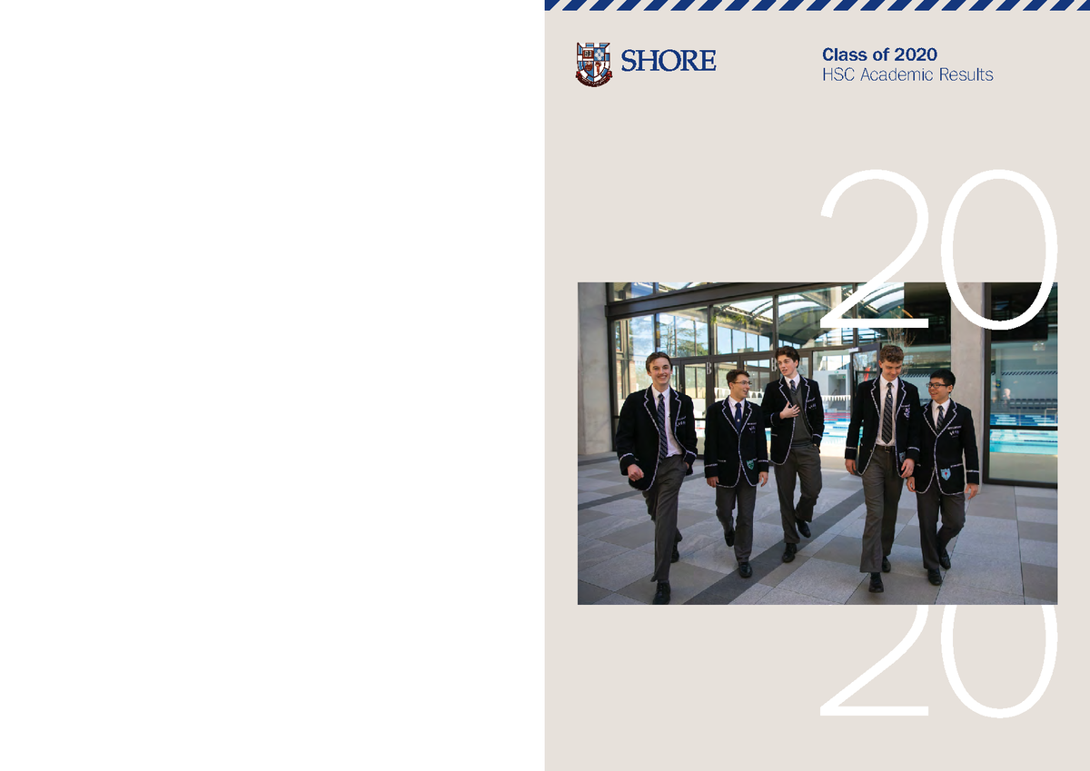 SHC022 Shore HSC Data 2020 FA2 Spreads v2 - Class of 2020 HSC Academic ...