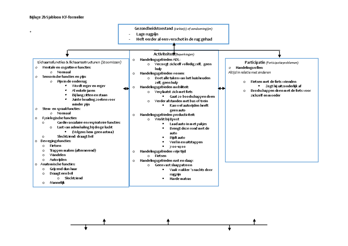 Les 1 ICF-formulier Benny portfolio - Bijlage 2b Sjabloon ICF-formulier ...